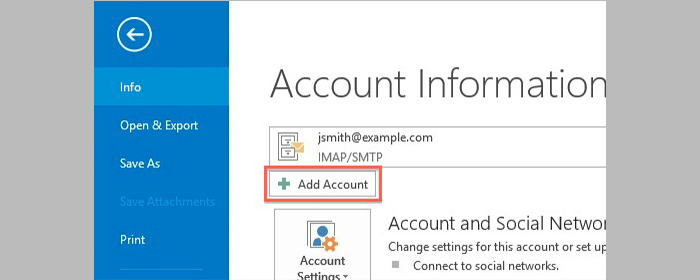 Setup an email account in Outlook 2013 - Webski Solutions