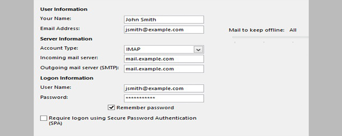 Setup an email account in Outlook 2013 - Webski Solutions